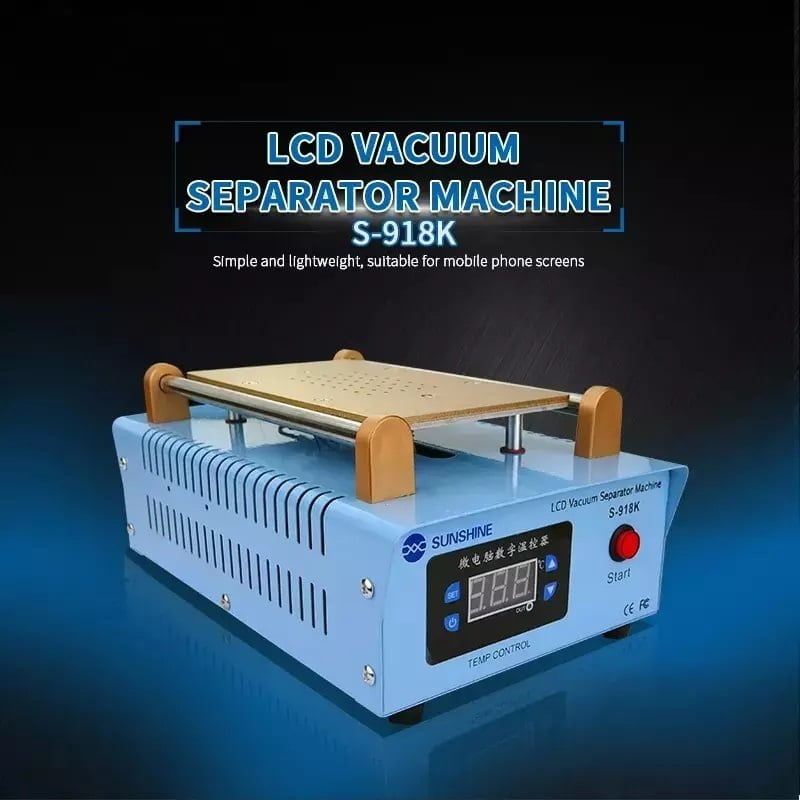 SUNSHINE Vacuum LCD Separator Machine S-918K For Mobile Phone Repair ...